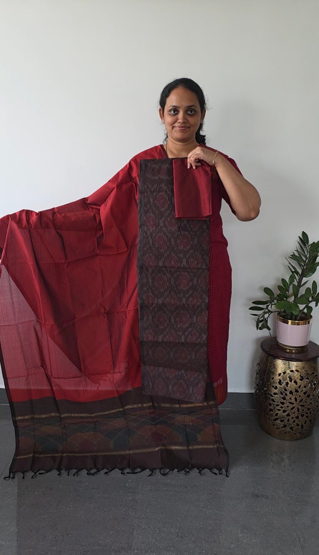 Pochampally full ikkat set -SX73 – wwwcollections